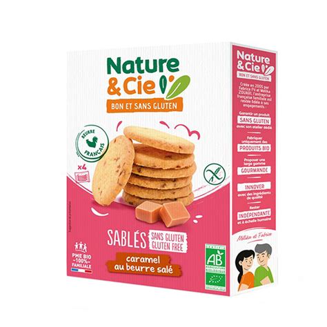 Sabl S Caramel Beurre Sal G Nature Et Cie Belvibio