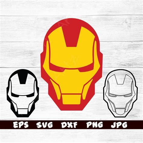 Iron Man Svg Iron Man Logo Svg Iron Man Logo SVG Cut File Etsy