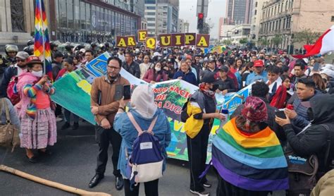 Promotores De La Marcha Toma De Lima Se Reunieron Con Pedro Castillo