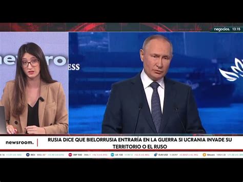 Rusia dice que Bielorrusia entraría en la guerra si Ucrania invade su