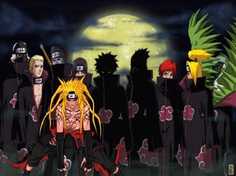 Naruto Shippuden Akatsuki In Anime X For Your Mobile