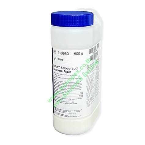 Difco BBL Sabouraud Dextrose Agar SDA 500 กรม M P IMPEX นำเขา