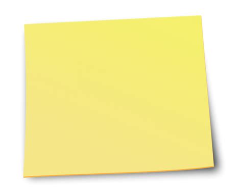 Yellow Sticky Note Png Hd Image Png All