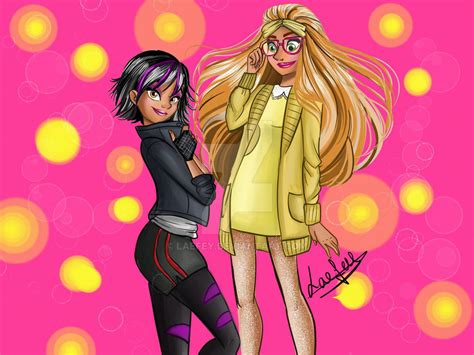 Big Hero 6 Gogo Tomago And Honey Lemon By Laefey On Deviantart