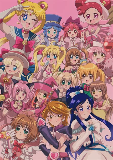 Kinomoto Sakura Tsukino Usagi Sailor Moon Misumi Nagisa Yukishiro Honoka And 10 More