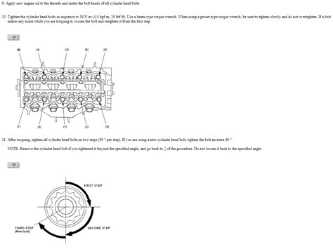 2010 Honda Civic LX 1 8l Head Bolt Pattern And Torque Honda Civic Forum