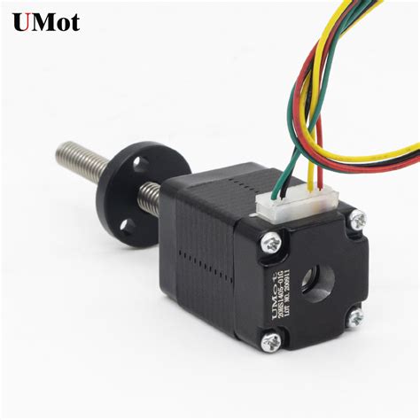 0 79 In 20 Mm NEMA 8 1 8 Degree 2 Phase Bipolar Linear Stepper