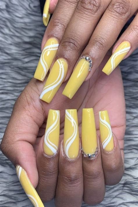 45 Stunning Coffin Nails Design Ideas For Summer Nails 2021
