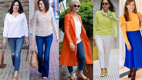 Ropa De Moda Para Mujeres Maduras Pasado Los Y A Os