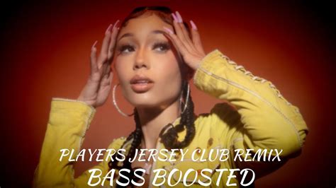 Coi Leray Dj Smallz Players Jersey Club Remix Bass Boosted