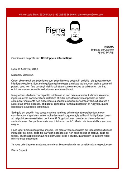 Modele De Lettre De Motivation Gratuite Klopeiner See