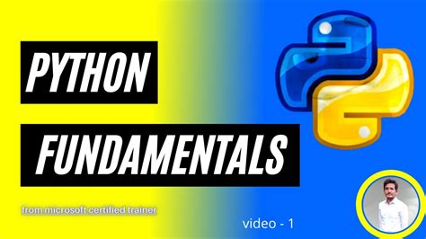 python fundamentals python fundamentals for beginners python basic concepts for beginners
