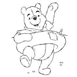 Coloriages Winnie l Ourson Films d animation Dessins à colorier