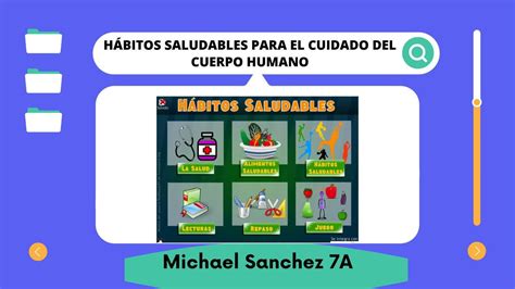 Habitos Saludables Para El Cuidado Del Cuerpo Humano By Noemi Aguinsaca