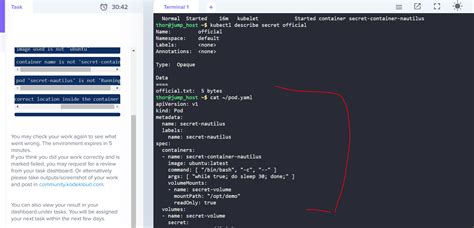 Issue With Task Manage Secrets In Kubernetes Kodekloud Devops