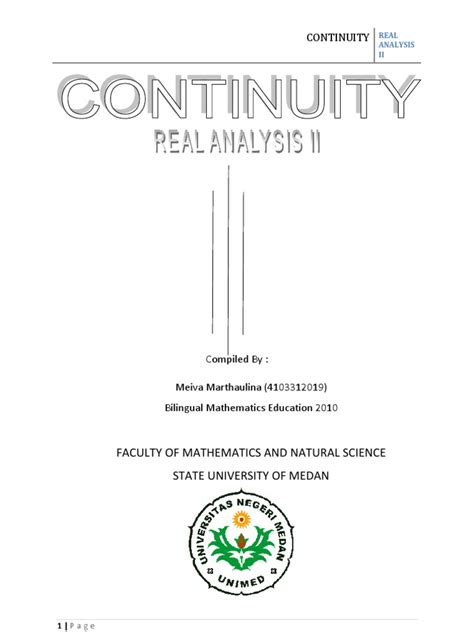 paper of continuity pdf continuous function maxima and minima