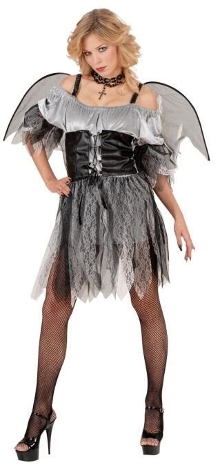 Karneval Halloween Damen Kostüm Racheengel Faschingskram