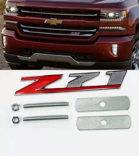 Emblema Para Parrilla Z Chevrolet Cheyenne Silverado Meses Sin