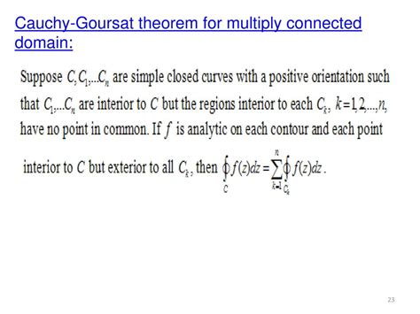 cauchy s theory for complex integrals ppt download