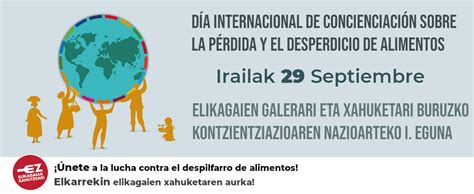 Día Internacional de Concienciación sobre la Pérdida y el Desperdicio