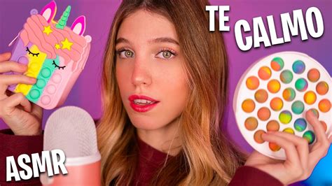 ASMR CALMO TU MENTE con sonidos MUY relajantes Te dormirás rápido