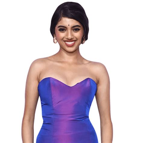 Avantika Vandanapu Long Dress Half Body Buddy Celebrity Cutouts