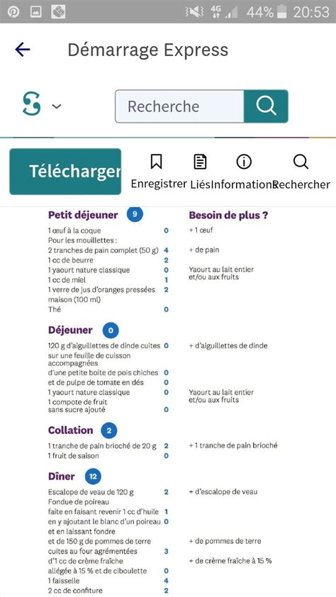 Épinglé par martine sur ww Rééquilibrage alimentaire pour maigrir