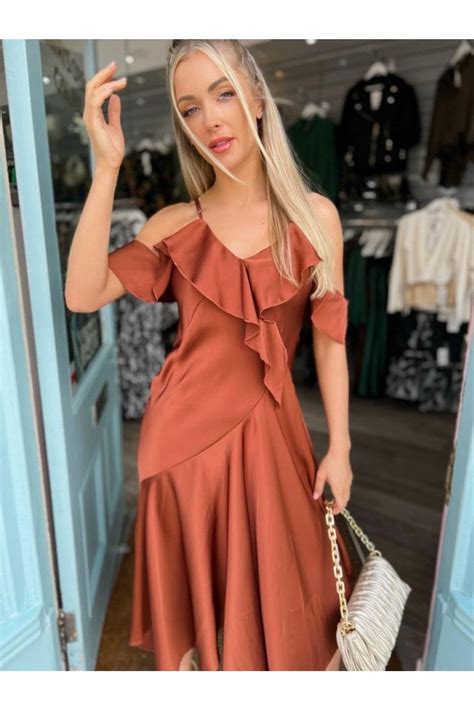 Tia Silky Dress New In From Ruby Room Uk