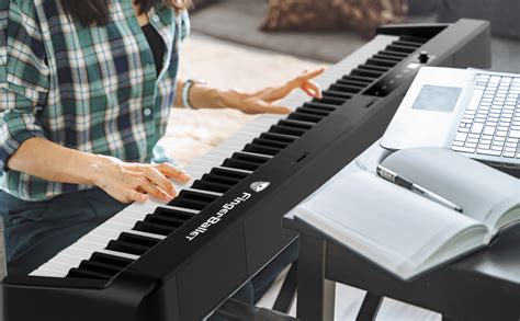 Amazon 2024 New FingerBallet 88 Key Folding Piano Keyboard Full