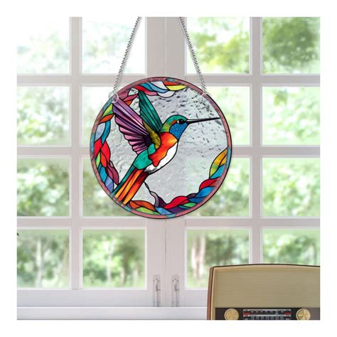 Acryl Sonnenf Nger F R Fenster Vogel Kolibri Figuren Regenbogen