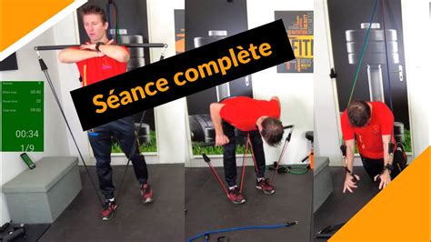 S Ance Full Body Musculation Athl Tique Avec Pack Lastiques