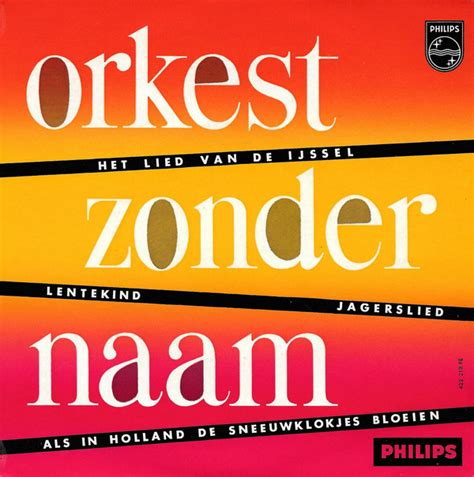 Orkest Zonder Naam Het Lied Van De Ijssel Vinyl Discogs