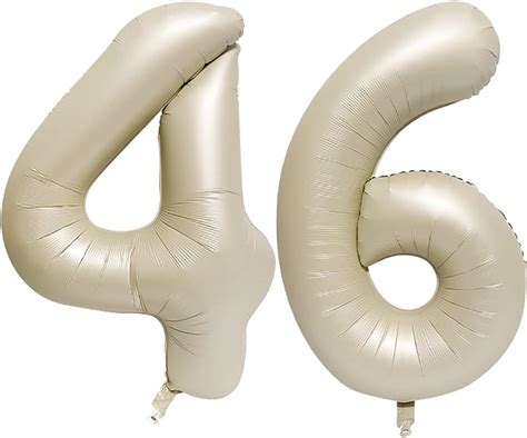 Amazon ESHILP 40 Inch Number Balloon Foil Balloon Number 46 Jumbo