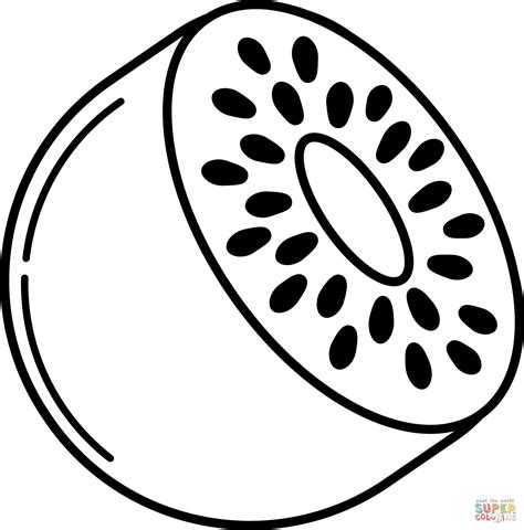 Kiwi Coloring Page Free Printable Coloring Pages
