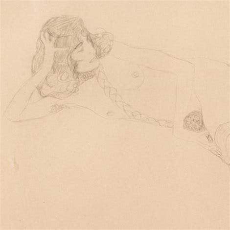 RECLINING NUDE By Gustav Klimt On Artnet