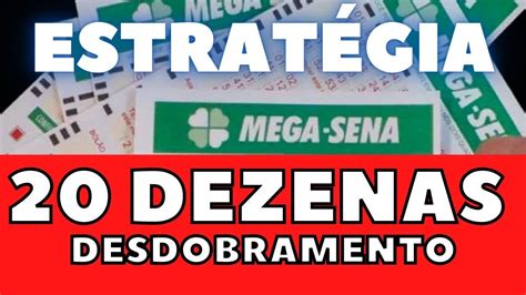 Mega Sena desdobramento 20 dezenas incrível Concurso 2562 YouTube