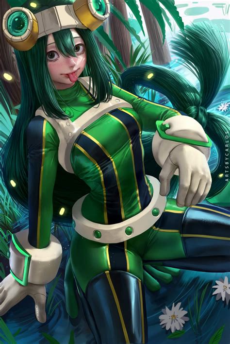 Asui Tsuyu Boku No Hero Academia Image By Artsbycarlos