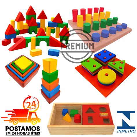 Kit De Atividades Infantil Educa Brinquedo Educativo E Pedagógico