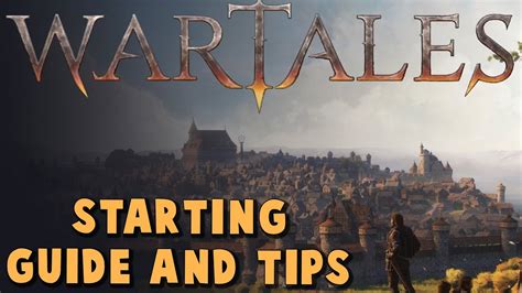 Wartales 1 0 Gameplay Basics Starting Guide Tips YouTube