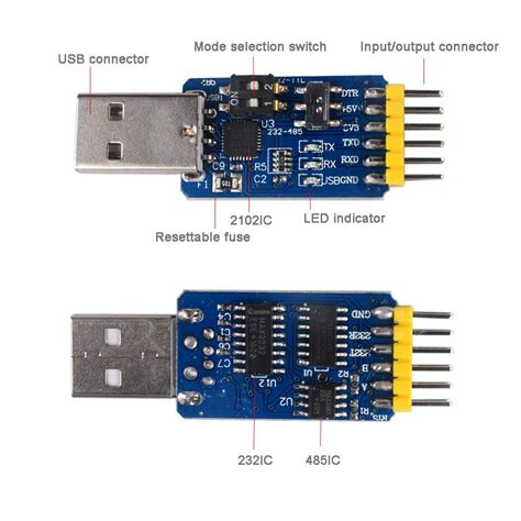 Diymalls Cp Usb To Ttl Serial Module In Usb To Rs Rs Ttl