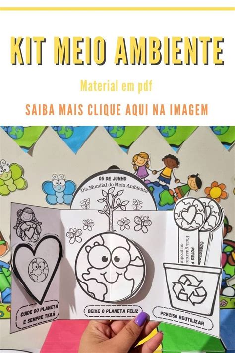 LEMBRANCINHA MEIO AMBIENTE ED INFANTIL Mural Meio Ambiente