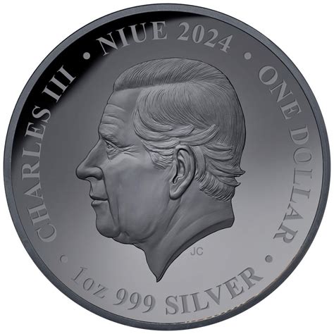 Mezei M Nzen Edelmetalle Unze Silberm Nze Niue In Black