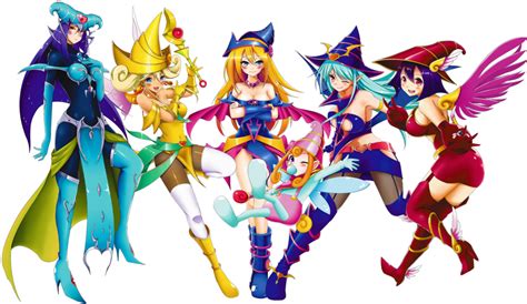 Dark Magician Girls Render By Alanmac95 On Deviantart The Magicians Anime Crossover Artist