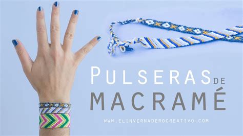 C Mo Hacer Una Pulsera De Macram O De Nudos Youtube