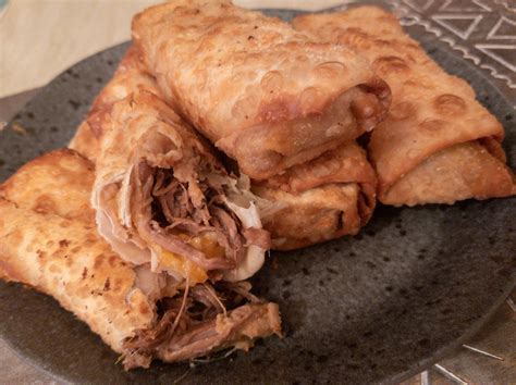 Mini Shredded Beef Chimichangas Heart Soul Cooking