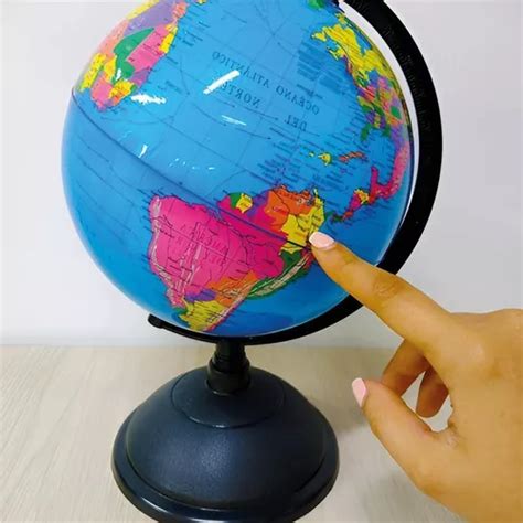 Mini Globo Terráqueo Mapamundi Giratorio Con Base en venta en Ñuñoa RM