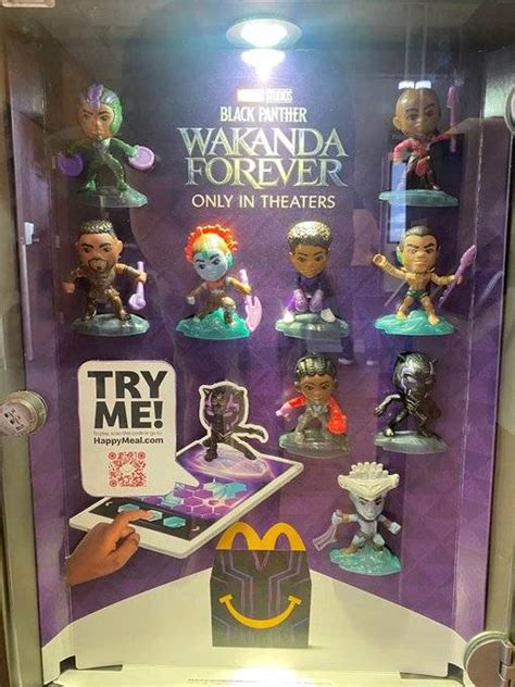 Black Panther Wakanda Forever Conoce Los Juguetes De La Cajita Feliz