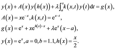 numerical solution of functional integral and integro differential equations by using b splines