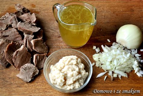 Domowo I Ze Smakiem Ozorki Wieprzowe W Sosie Chrzanowym