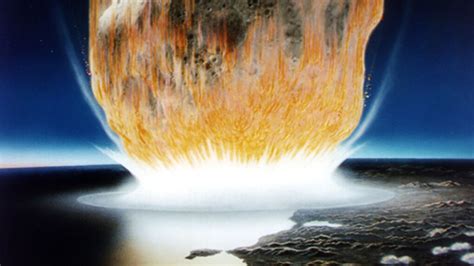 El meteorito que mató a los dinosaurios convirtió el terreno en fluido